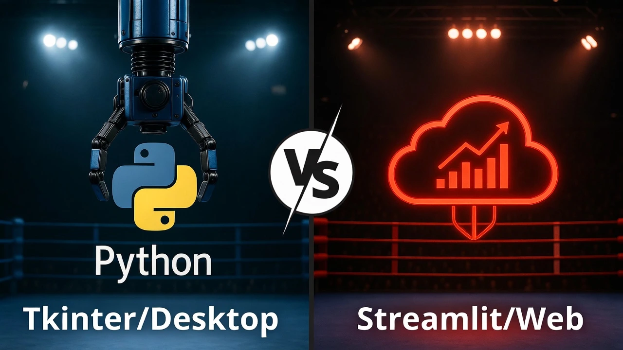 Streamlit vs. Tkinter: Which Python GUI Should You Learn in 2026? 🥊 ...